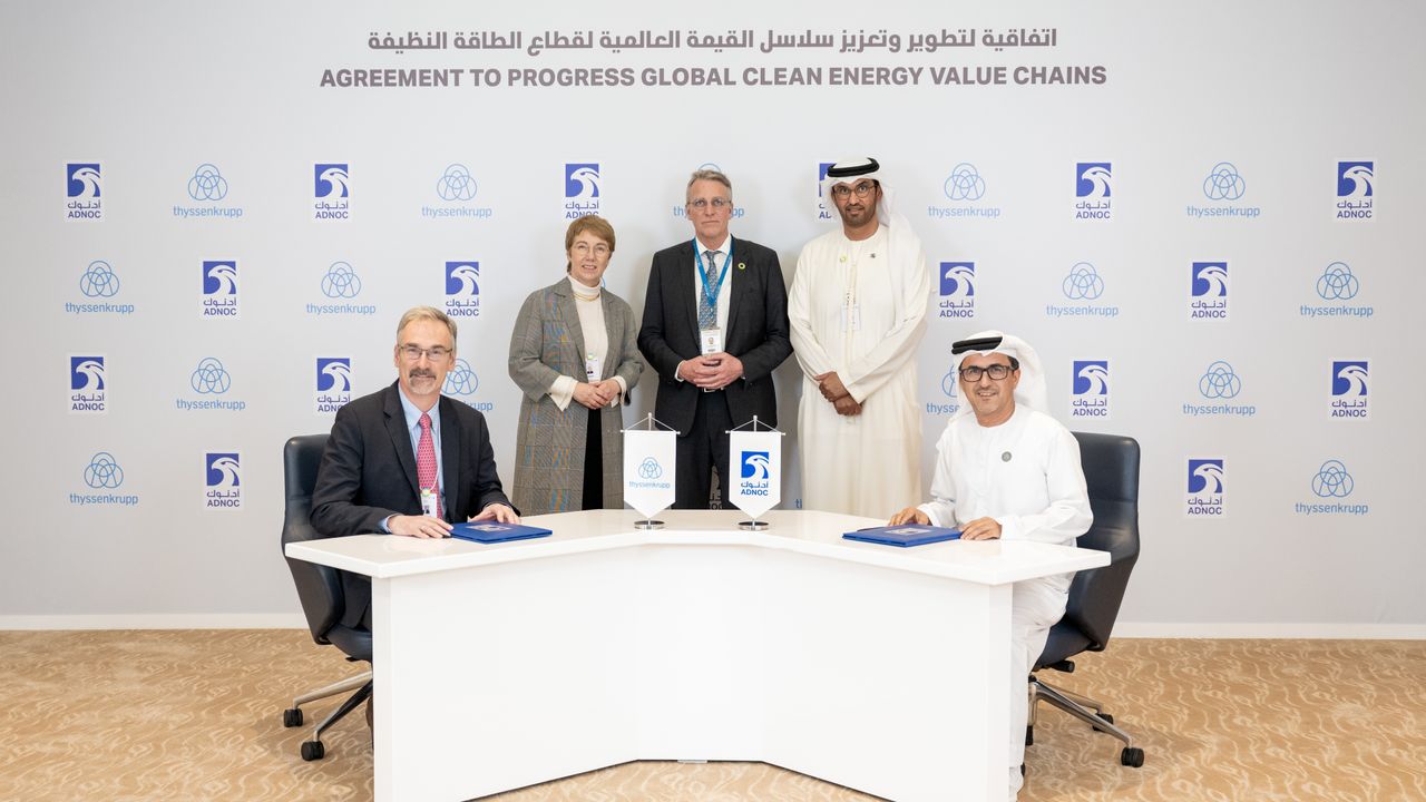 thyssenkrupp Uhde selected by ADNOC for exploration of commercial-scale ...