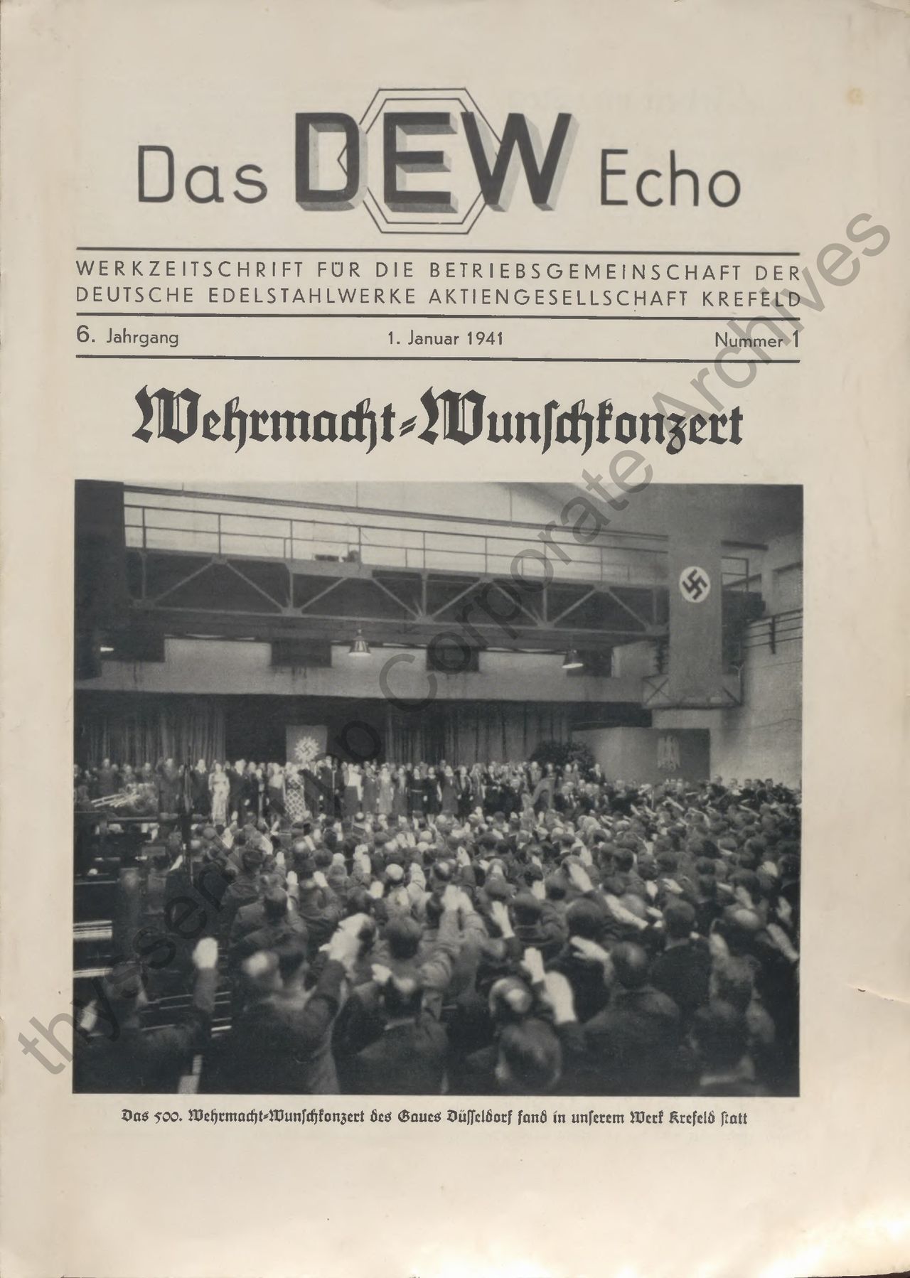 Edelstahl / Das DEW-Echo