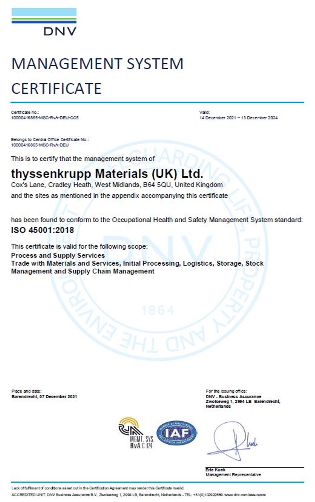 Materials as a Service